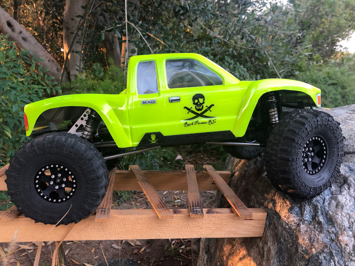 Rock Sliders for SCX10 II, Element & VS4-10, 7 Inch Wide Bodies – Rock ...
